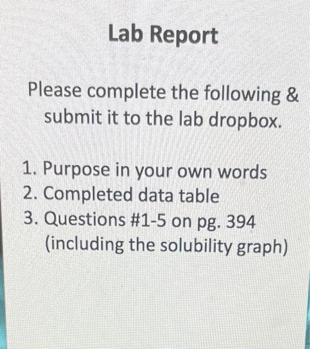 Solved need help with this lab , data table , purpose , | Chegg.com