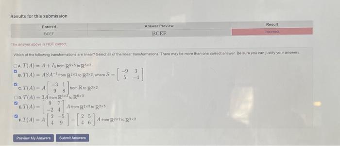 Solved Results for this submission \begin{tabular}{|c|c|c|} | Chegg.com