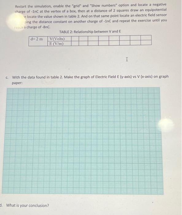 Restart The Simulation Enable The Grid And Show