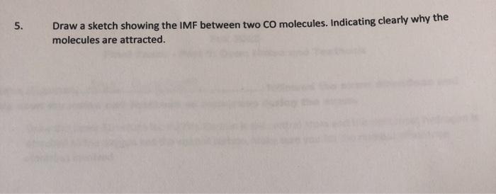 Solved 5. Draw a sketch showing the IMF between two co | Chegg.com