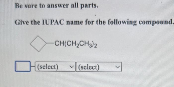 Select all that apply. Considering the following | Chegg.com