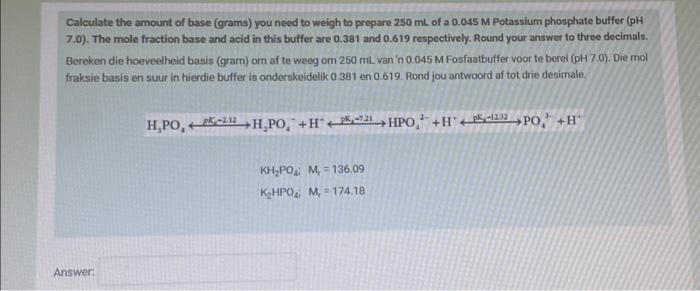 Solved Calculate the amount of base (grams) you need to | Chegg.com