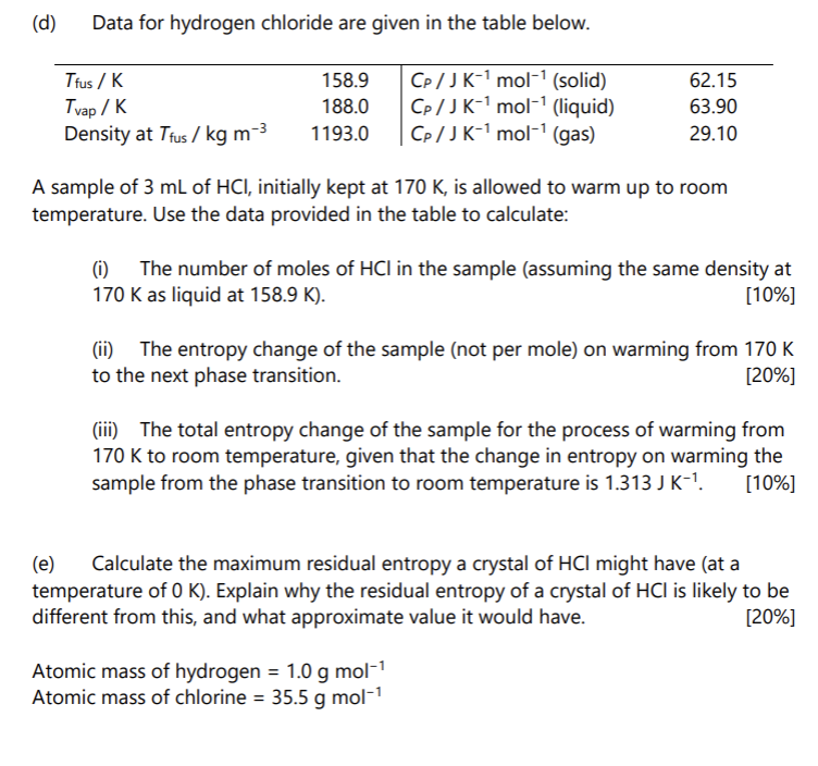 how to solve question (e) ﻿(e) ﻿Calculate the maximum | Chegg.com