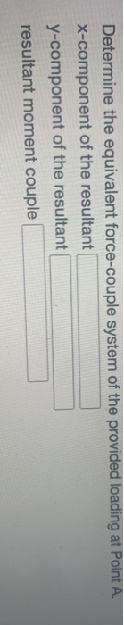 Solved 2D Equilibrium Reactions Three forces are applied the | Chegg.com