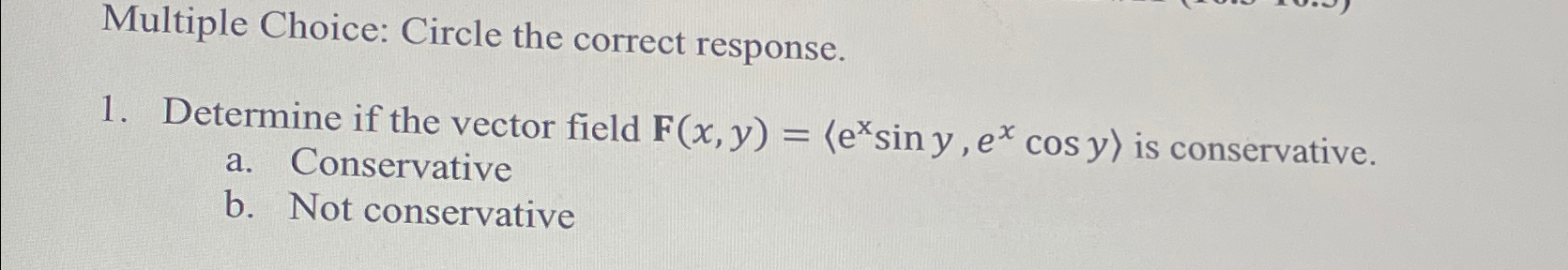 Solved Multiple Choice: Circle the correct | Chegg.com
