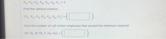 Solved A linear programming computer package is noeded. | Chegg.com
