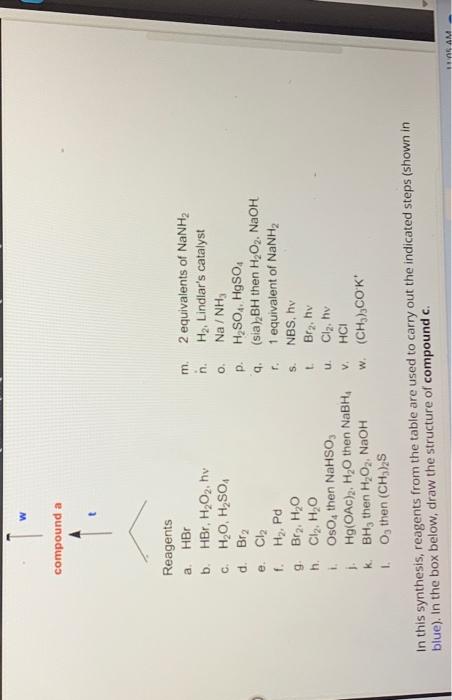 Solved The two reactants shown below are combined to bring | Chegg.com
