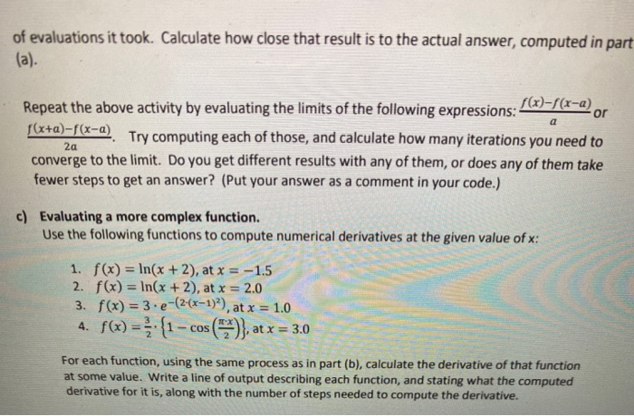Solved Activity #2: Taking limits to compute derivatives - | Chegg.com