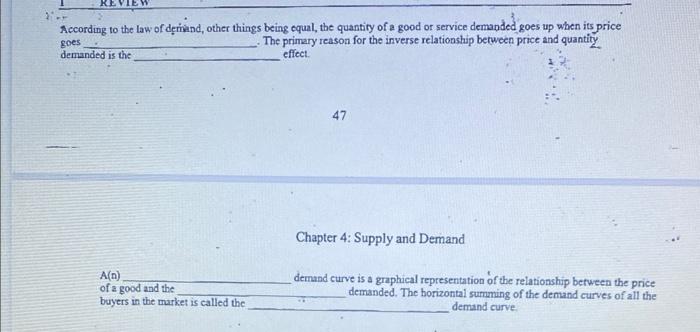 Solved According to the law of derinand, other things being | Chegg.com