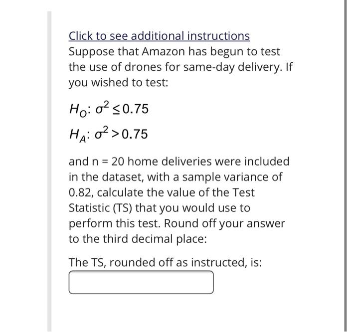 Solved Click to see additional instructions Suppose that | Chegg.com