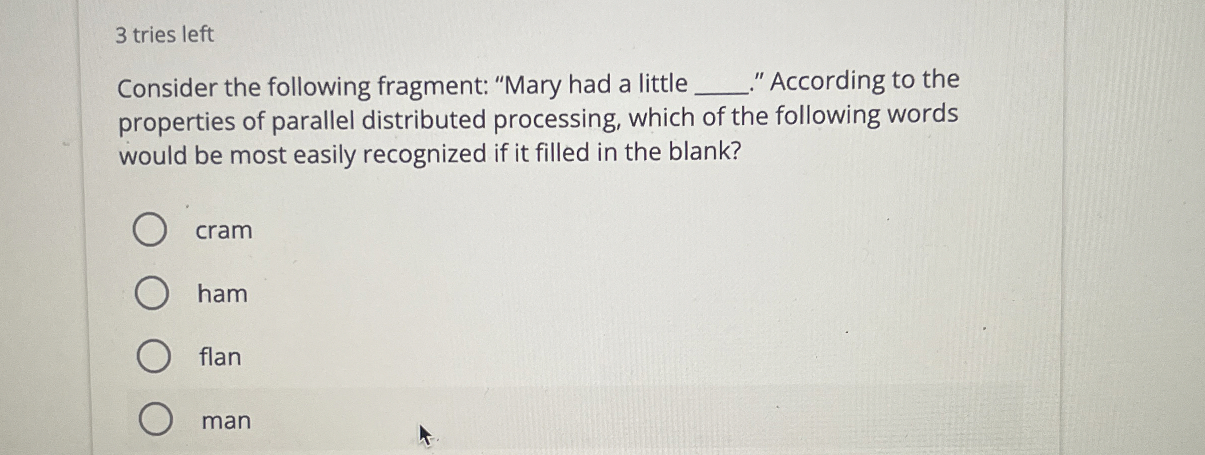 Solved 3 ﻿tries leftConsider the following fragment: "Mary | Chegg.com