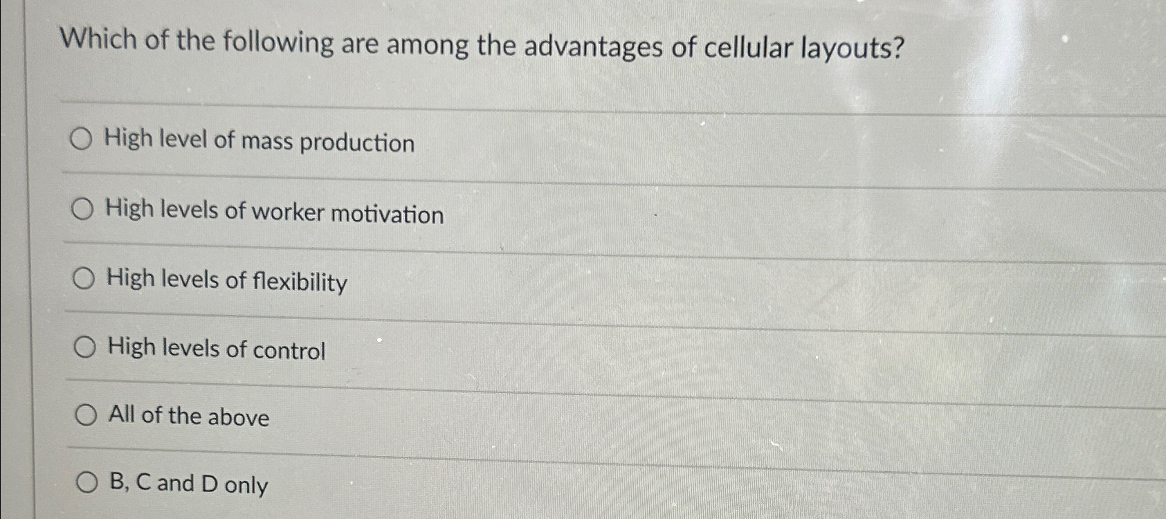 Solved Which of the following are among the advantages of | Chegg.com
