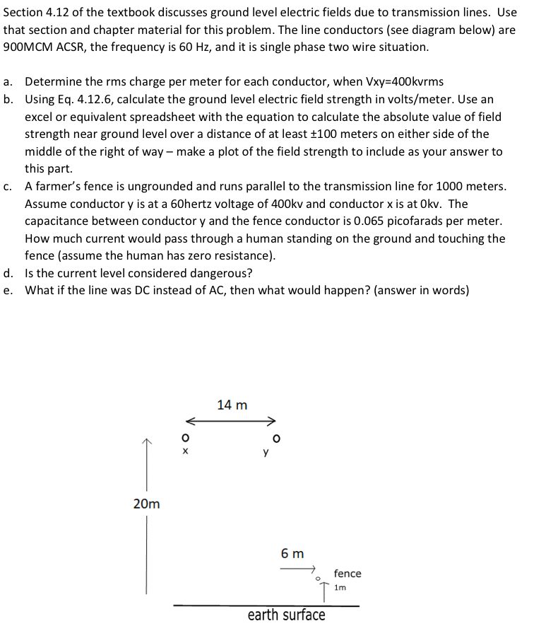 Solved Section 4.12 ﻿of the textbook discusses ground level | Chegg.com