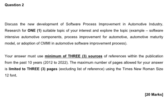 Solved Question 2Discuss the new development of Software | Chegg.com