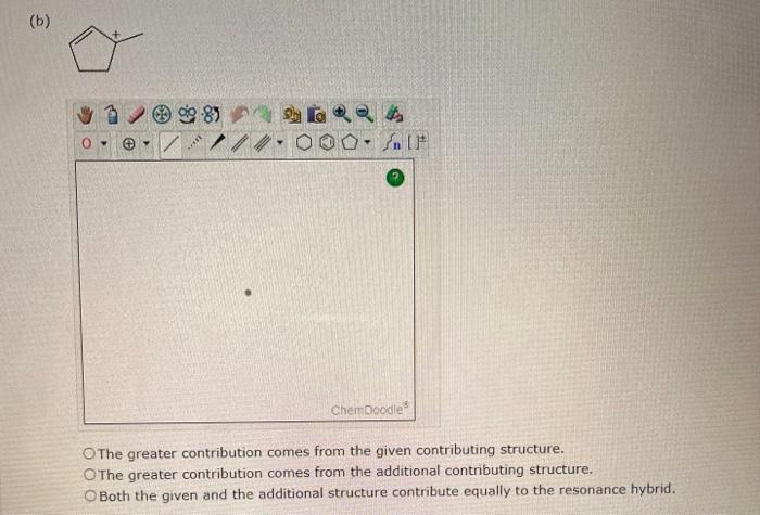 Solved Write an additional resonance contributing structure | Chegg.com