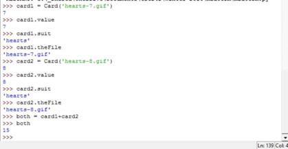 Solved 1. ﻿Create a class card. The class should derive | Chegg.com