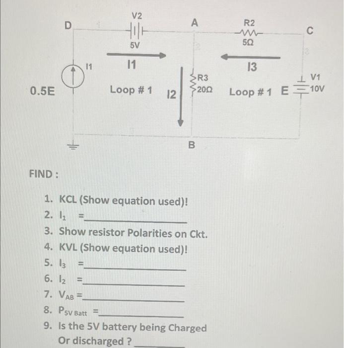 Solved loop 1 is on the left side and loop 2 on the right | Chegg.com