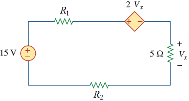 Solved Find Vx in the given circuit. Assume R1 = 3 Ω ﻿and | Chegg.com