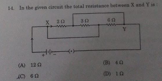 Solved In the given cireuit the total resistance between x | Chegg.com