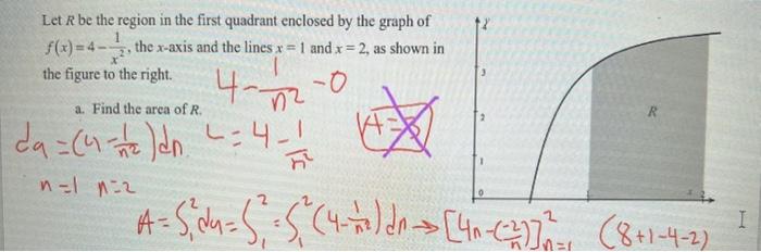 Solved Let R be the region in the first quadrant enclosed by | Chegg.com