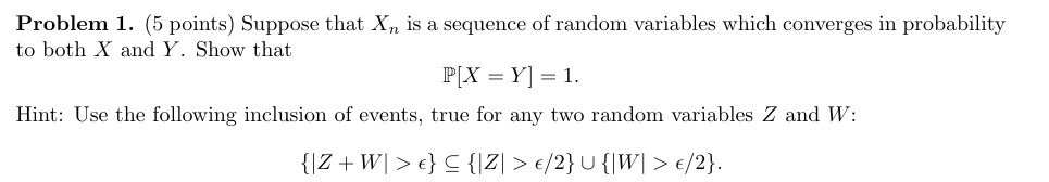 Solved Problem 1 5 points suppose That Xn is A