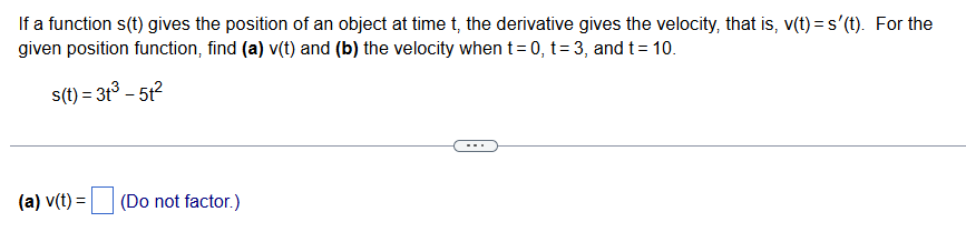 Solved f(x)=10x2-11x+17If ﻿a function s(t) ﻿gives the | Chegg.com