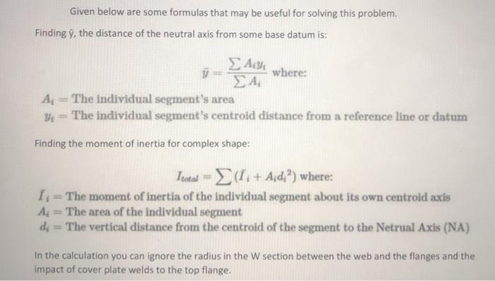 Solved 2. A W6x15.5 steel beam is not strong enough for | Chegg.com