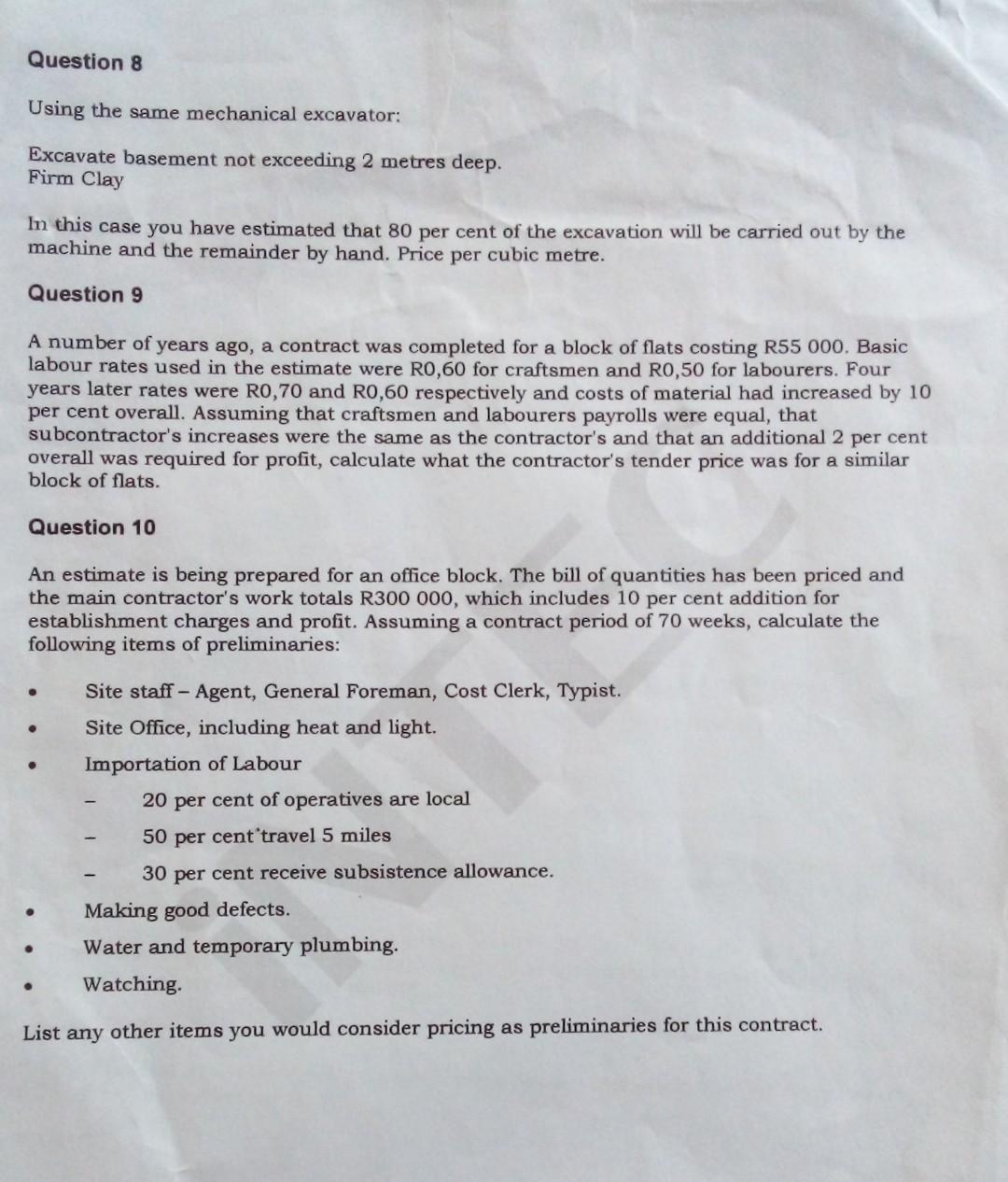 Solved Question 1 What are the current basic wage rates in | Chegg.com