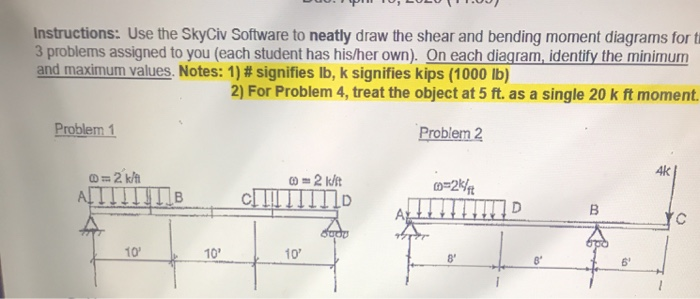 Solved - PUTU LOLOTO Instructions: Use the SkyCiv Software | Chegg.com