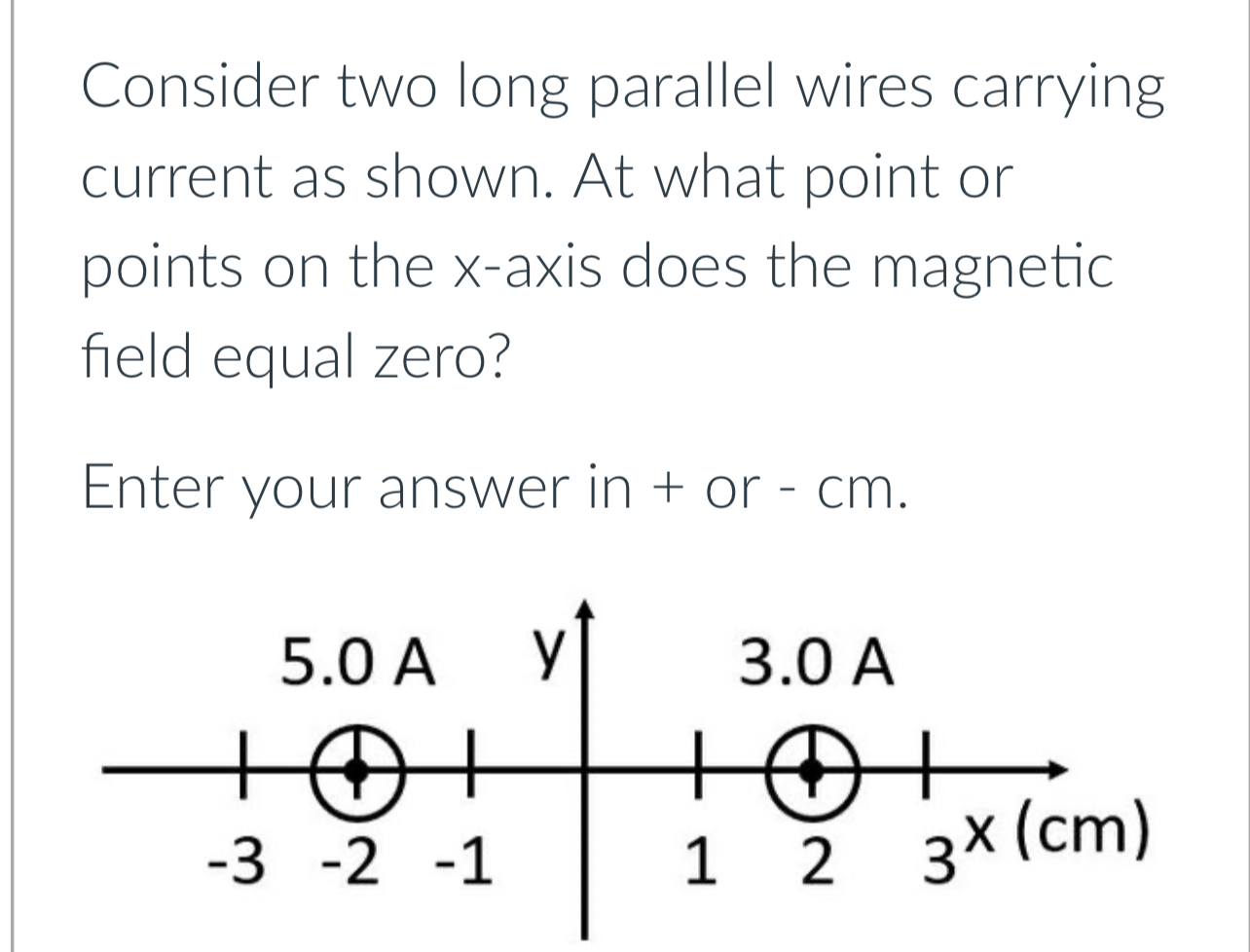 Solved Consider two long parallel wires carrying current as | Chegg.com Solved Consider two long parallel wires carrying current as | Chegg.com