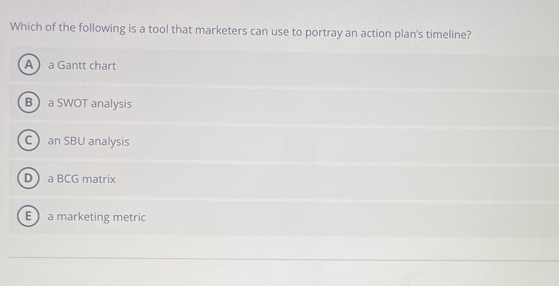 Solved Which of the following is a tool that marketers can | Chegg.com