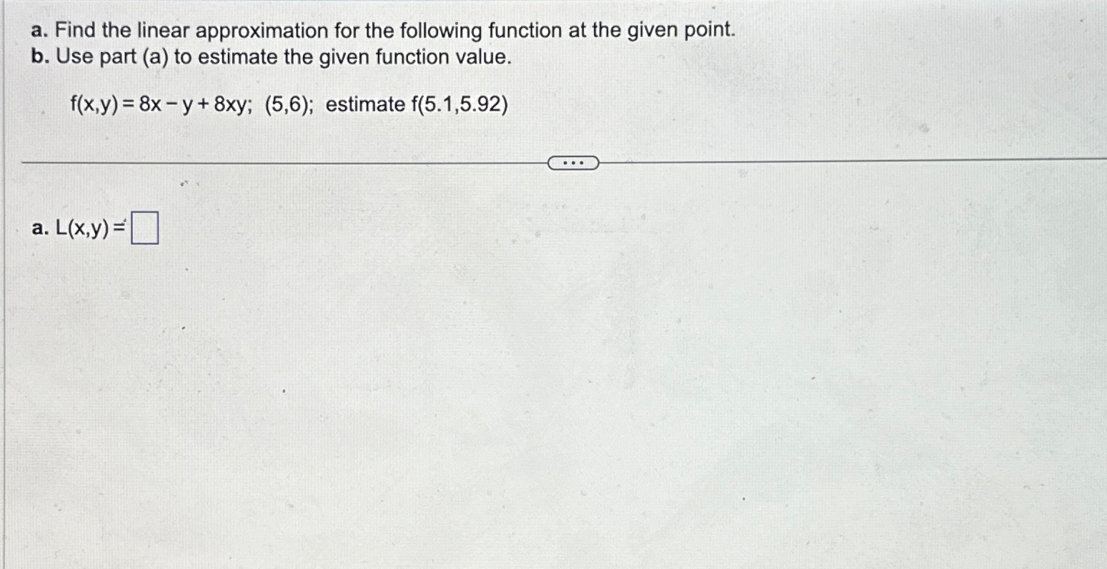 Solved Please solve a and b | Chegg.com