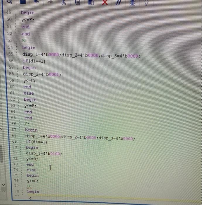 Solved I need to finish this verilog code for a 3 digit | Chegg.com
