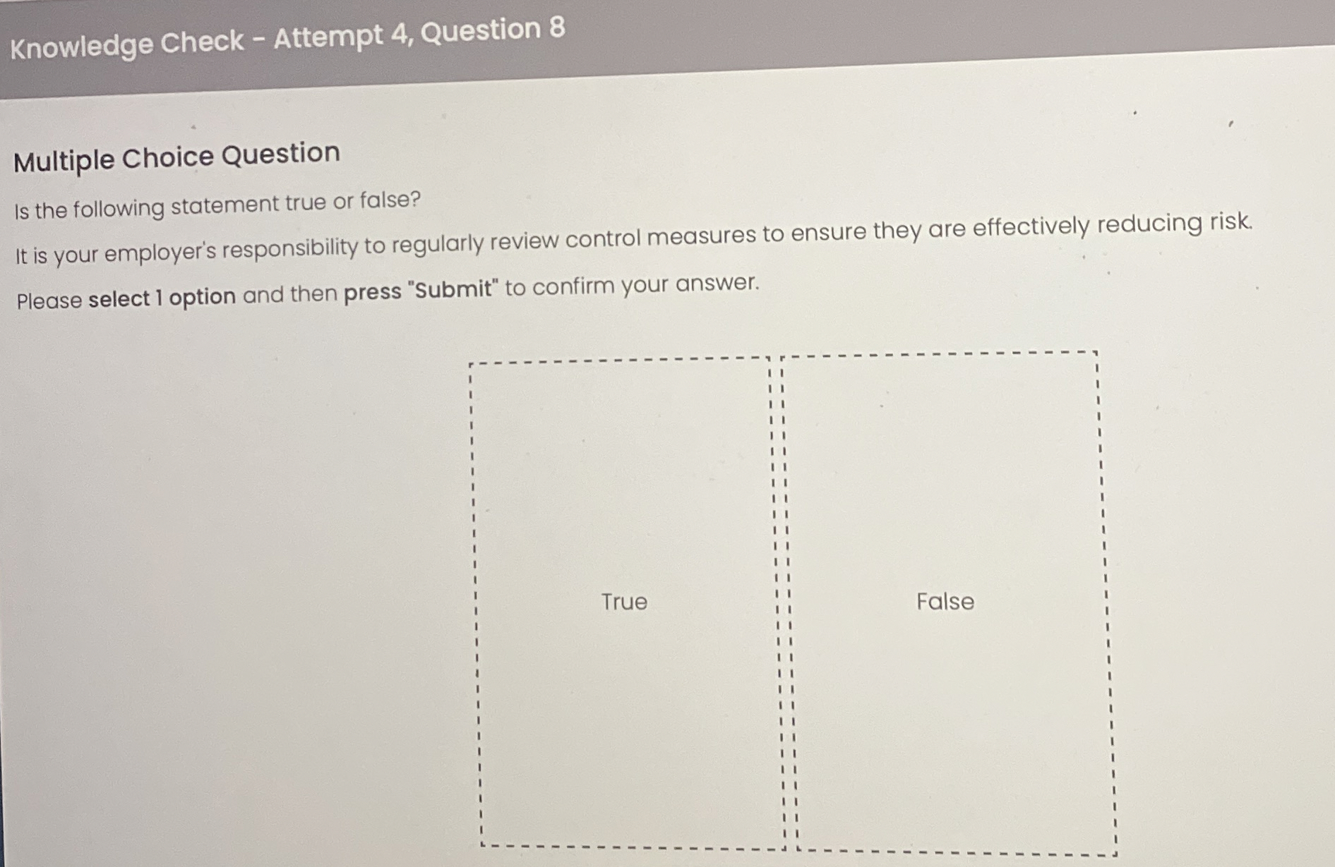 Solved Knowledge Check - ﻿Attempt 4, ﻿Question 8Multiple | Chegg.com