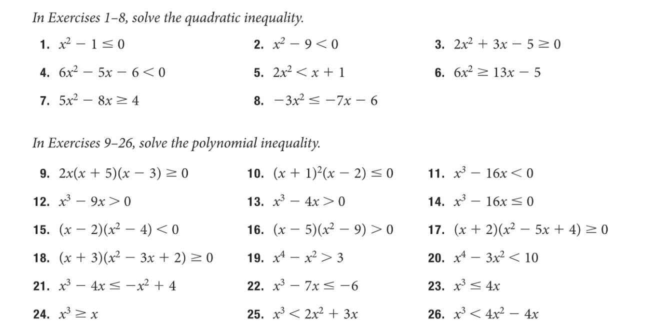 Solved In Exercises 1-8, ﻿solve the quadratic | Chegg.com