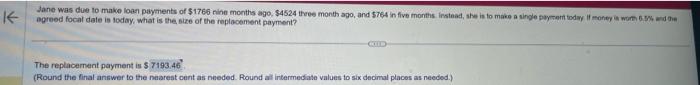 Solved agreod focal date is today, what is the size of the | Chegg.com