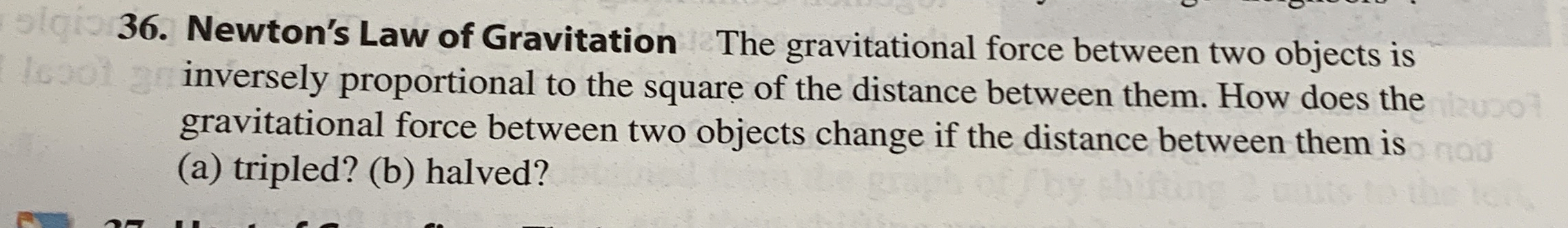 Solved Newton's Law of Gravitation The gravitational force | Chegg.com