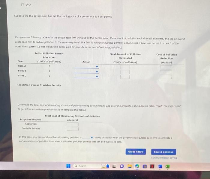 5. Correcting for negative externalities - Regulation | Chegg.com