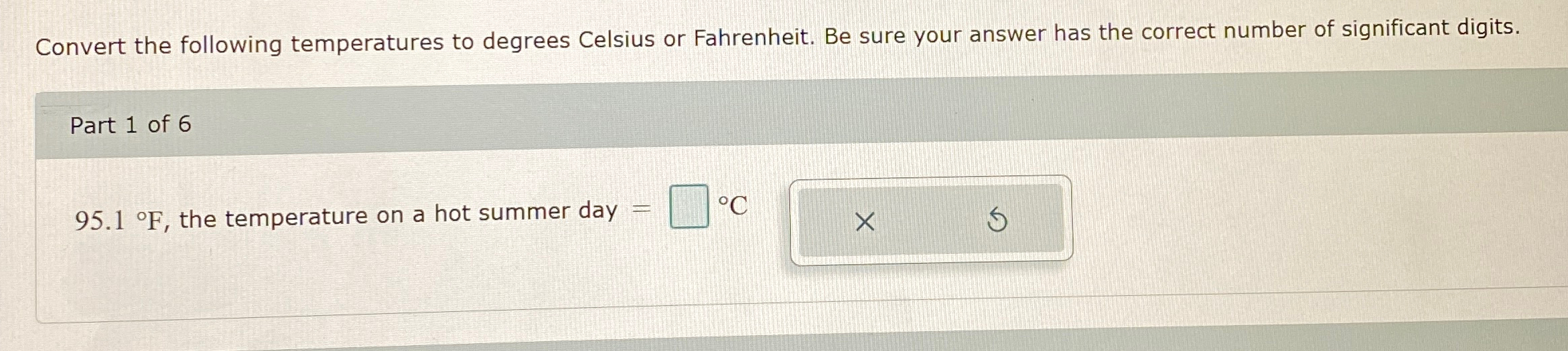 Solved Convert the following temperatures to degrees Celsius | Chegg.com