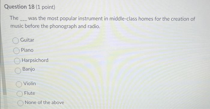 Music where multiple melodies occur simultaneously is | Chegg.com