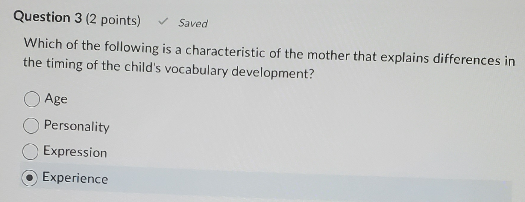 Solved Question 3 (2 points) SavedWhich of the following | Chegg.com Solved Question 3 (2 points) SavedWhich of the following | Chegg.com