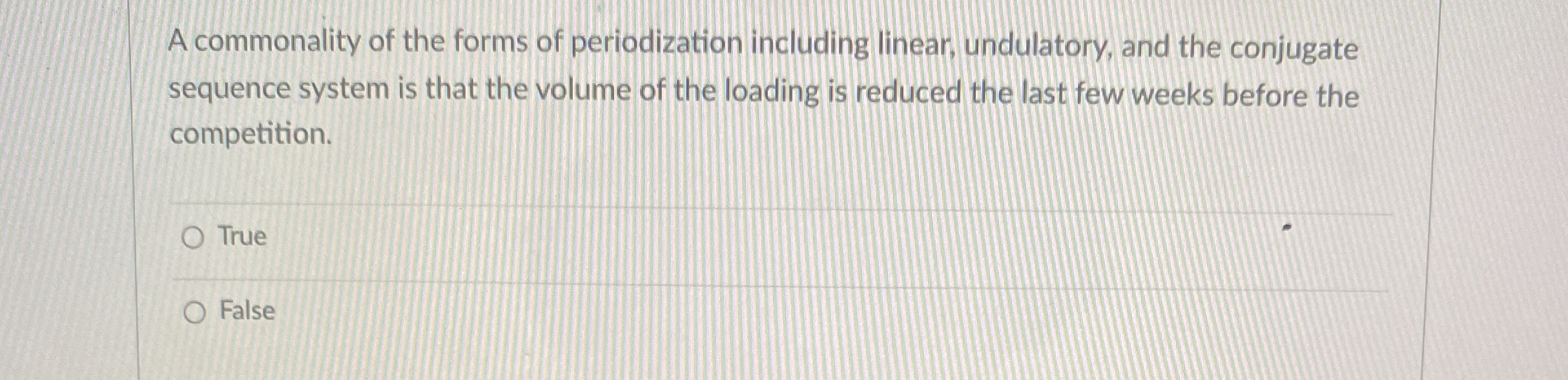 Solved A commonality of the forms of periodization including | Chegg.com