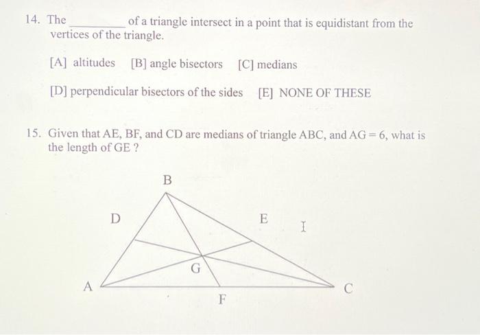 Solved 4. Given a line segment of length a as shown, | Chegg.com