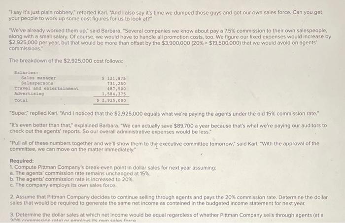 Solved Case 5-32 (Algo) Cost Structure; Break-Even and | Chegg.com