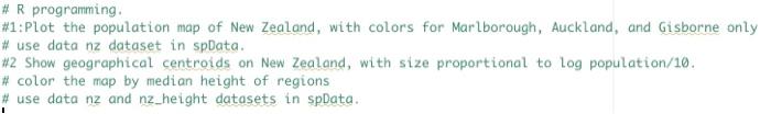 Solved #R Programming # Task 1. Show life expectancy of | Chegg.com