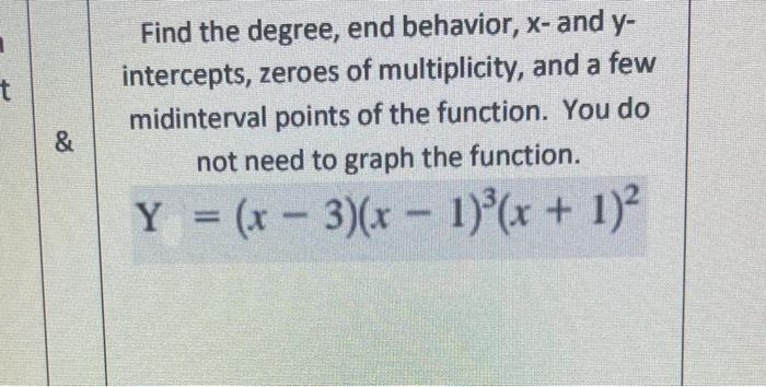 Solved Use The Guidelines For Graphing Rational Functions To