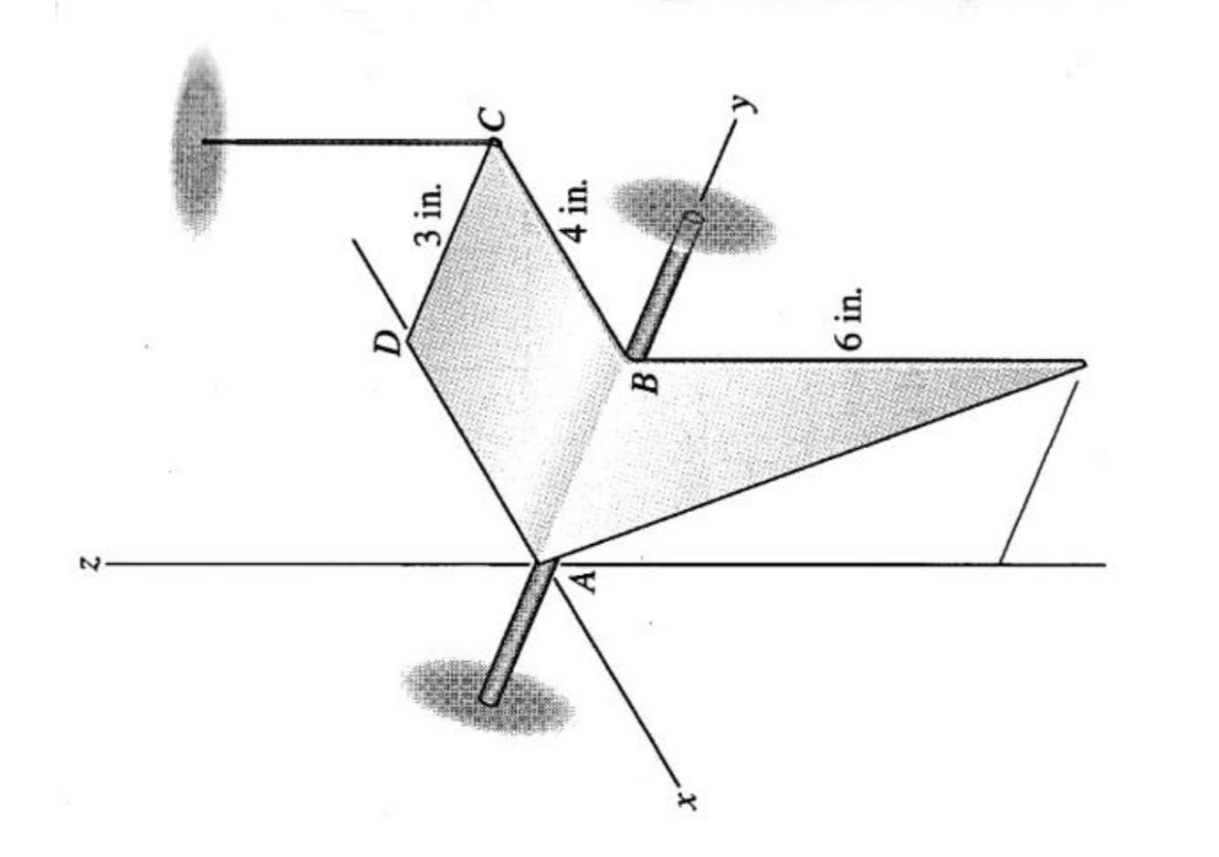 Solved The piece made of a metal plate has a weight per unit | Chegg.com
