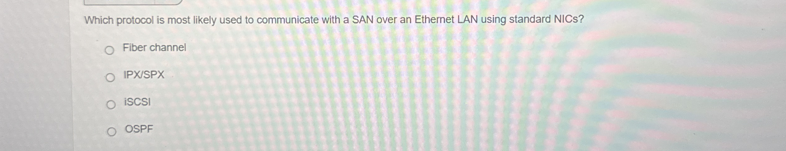 Solved Which protocol is most likely used to communicate | Chegg.com