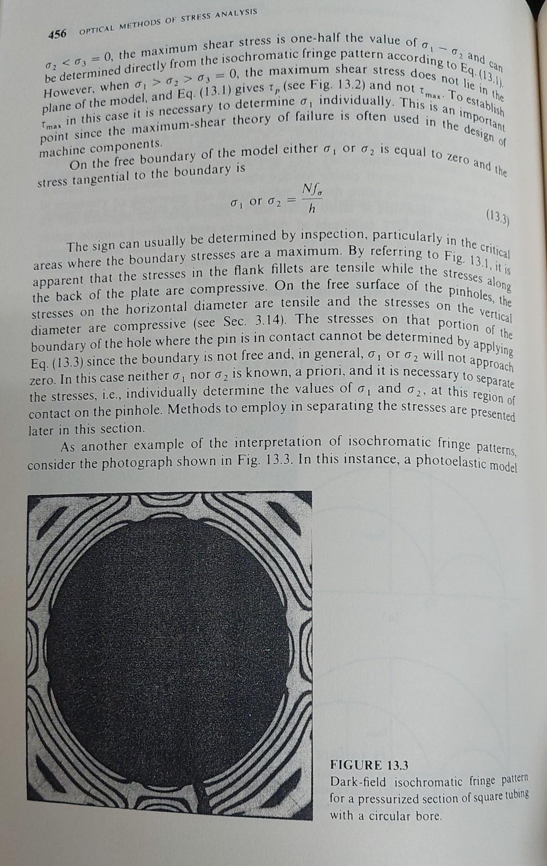 Solved 13.6. Plot the fringe orders as a function of | Chegg.com