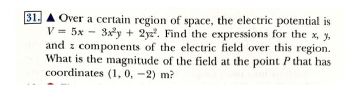 Solved 32. Figure P25.32 shows several equipotential lines, | Chegg.com